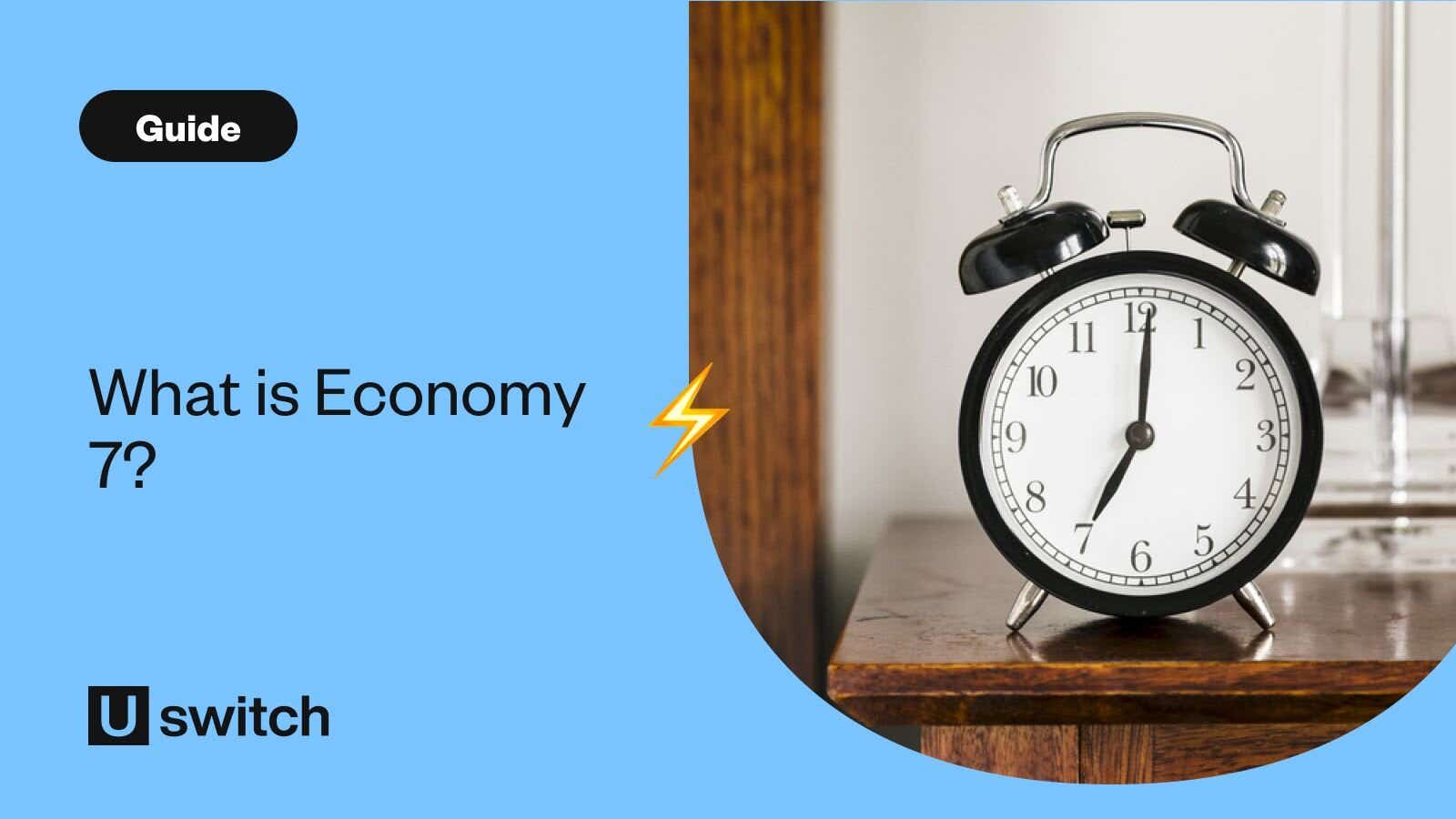 What is an Economy 7 meter and tariff? - Uswitch