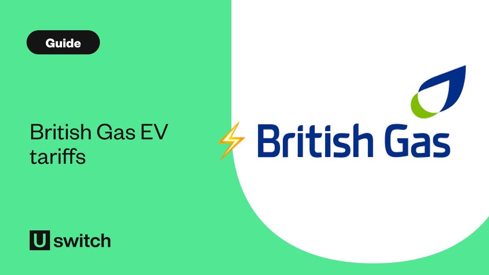 British Gas EV tariffs - Uswitch