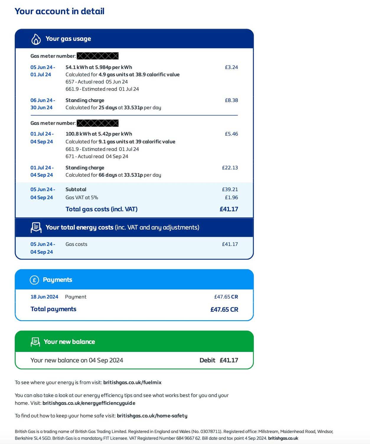 How do I read my British Gas bill? - Uswitch