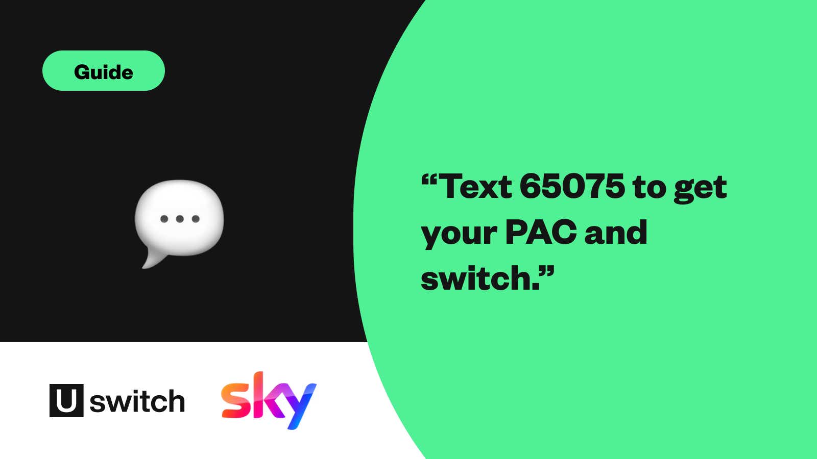 Text to switch with Sky Mobile - Uswitch