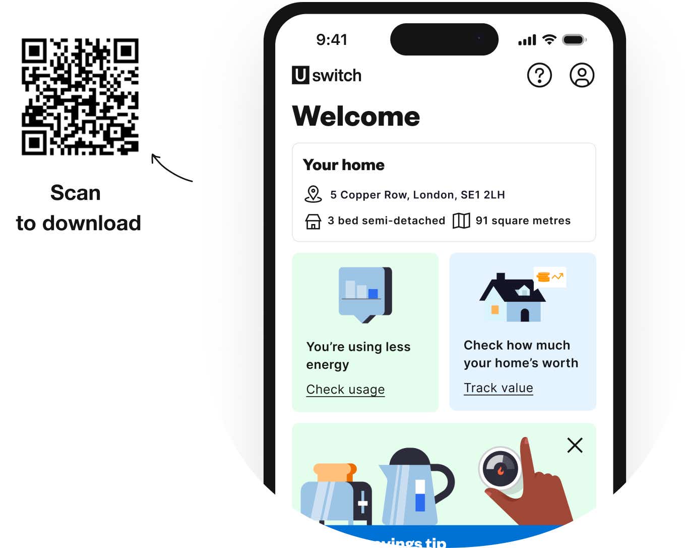 Uswitch App - Track Energy, Save And Switch On The Go - Uswitch