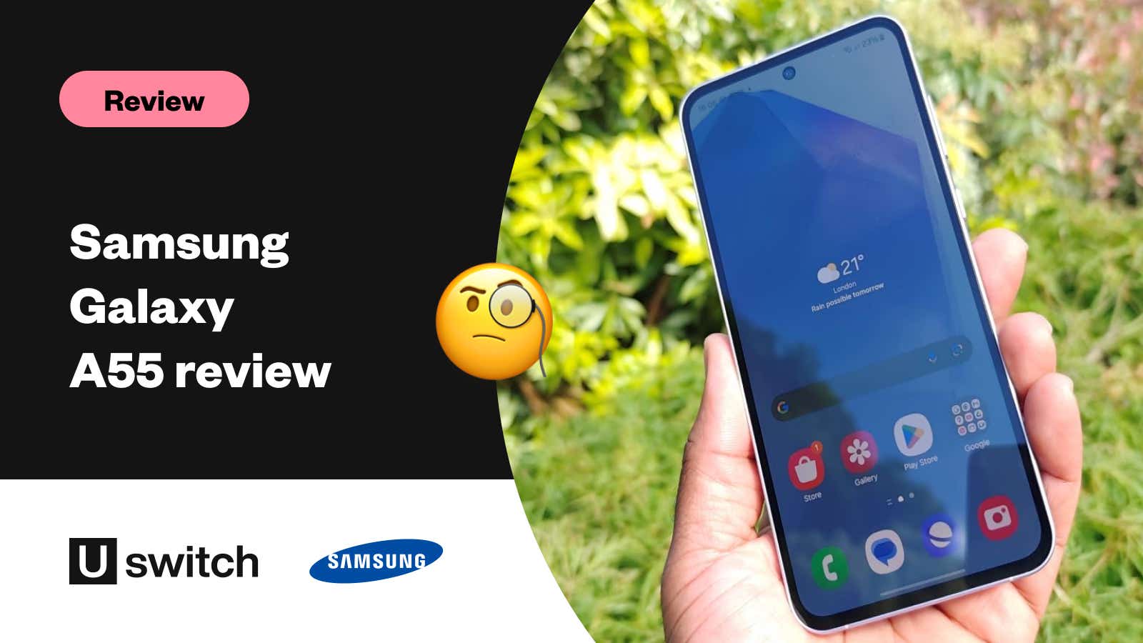Samsung Galaxy A55 Review - Uswitch