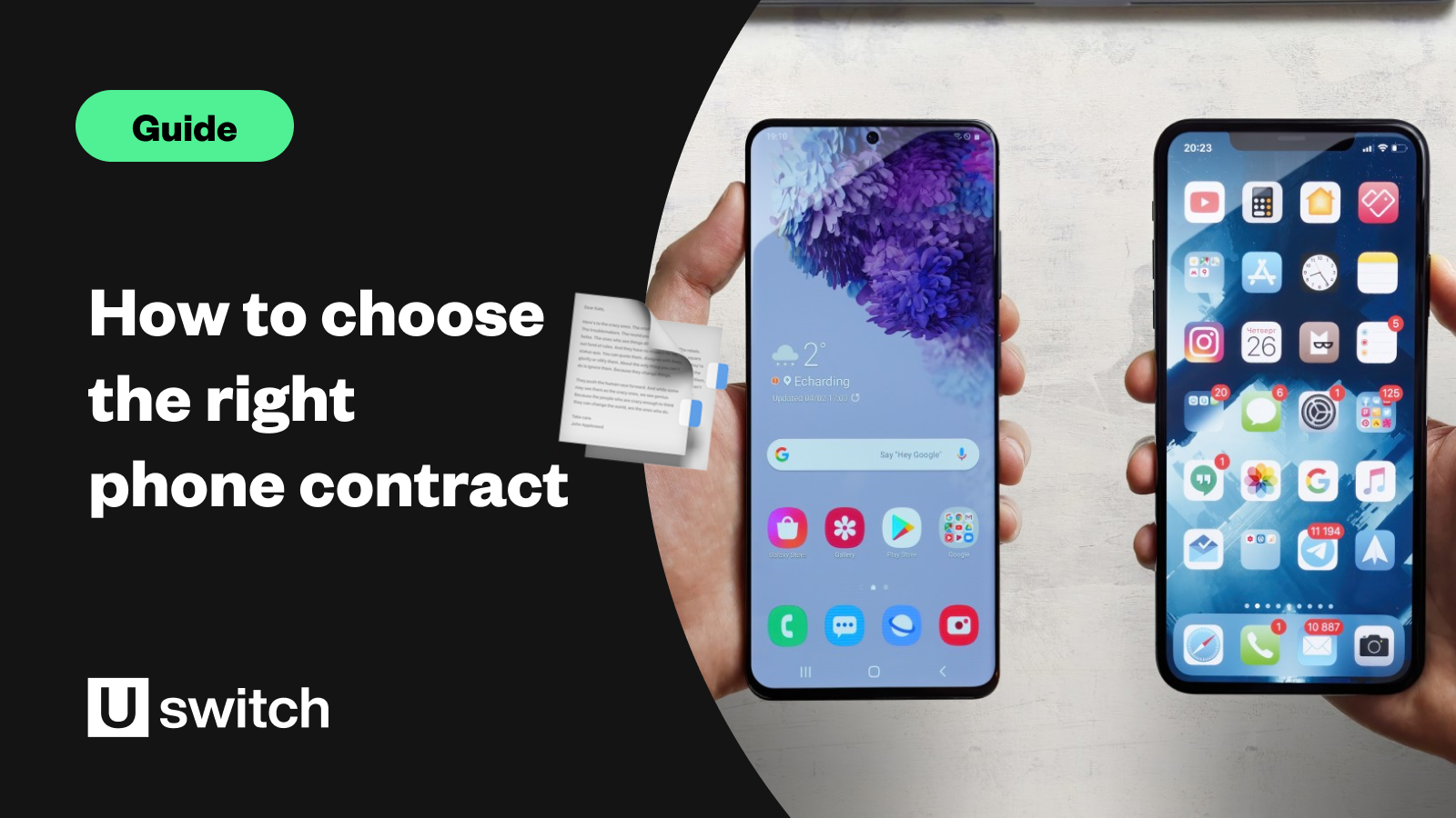 How to choose a mobile phone contract - Uswitch