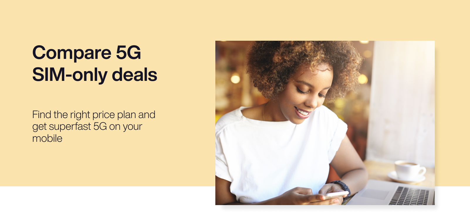 Compare 5G SIM only deals